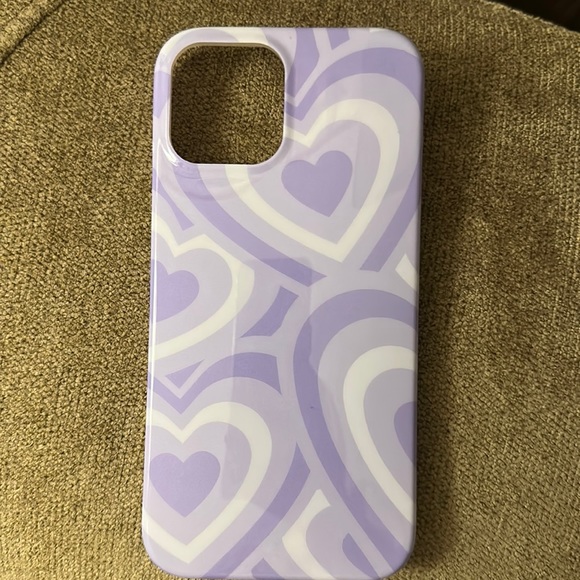 casely | Accessories | Casely Iphone 2 Pro Max Case Purple Hearts Love ...